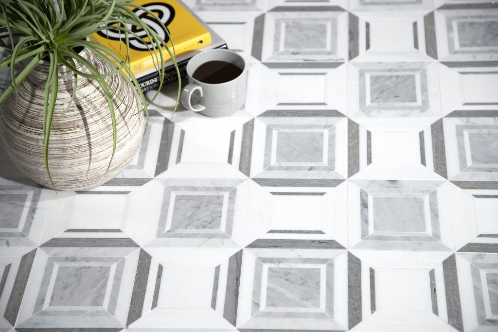 Square Floor - A Step In Stone